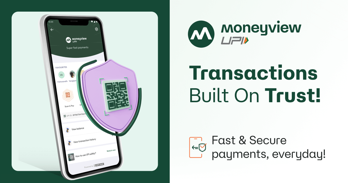 Moneyview UPI App: Instant Mobile Payments | Download Now